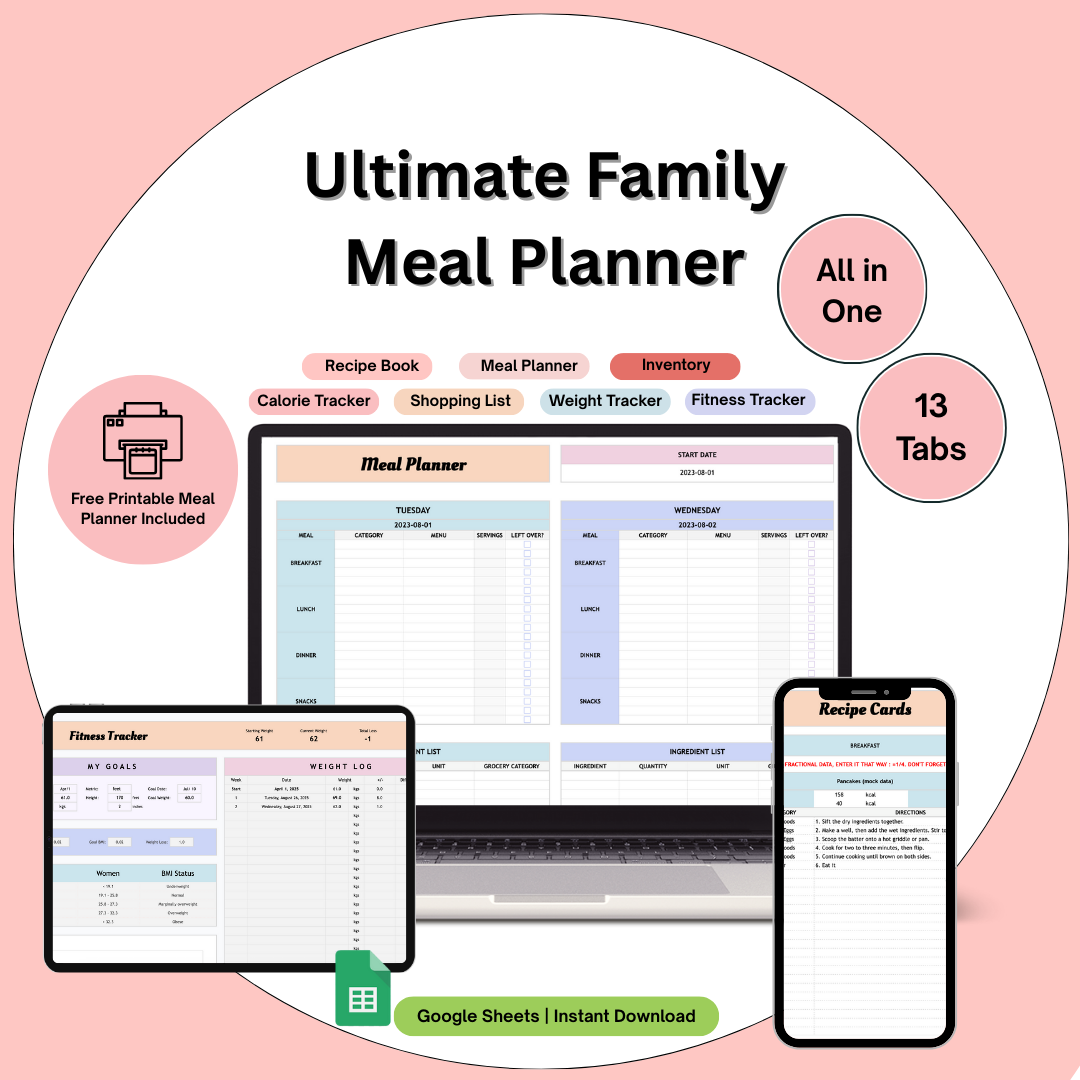 Ultimate Family Meal Planner – LS
