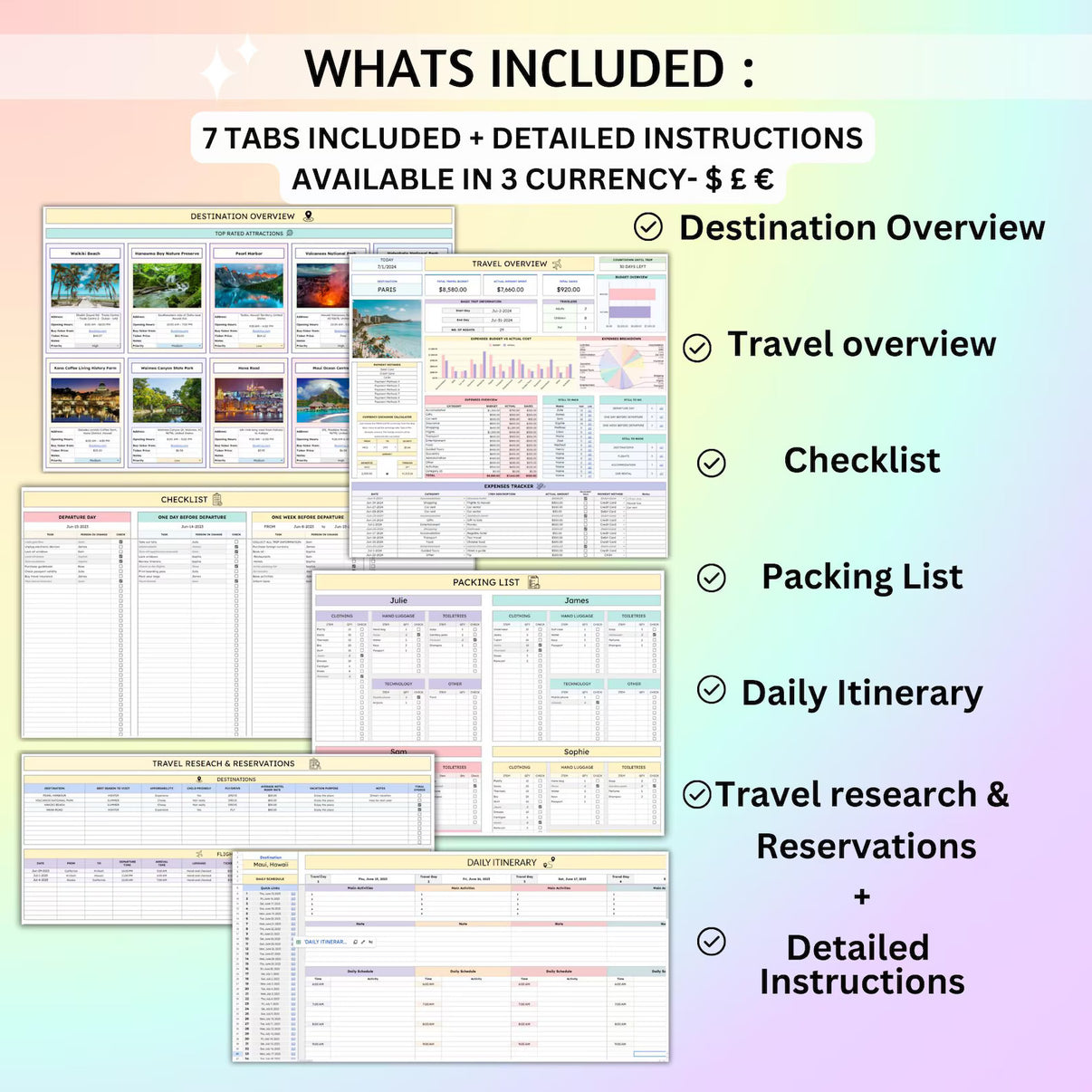 Ultimate Travel Planner – Lady Stacks
